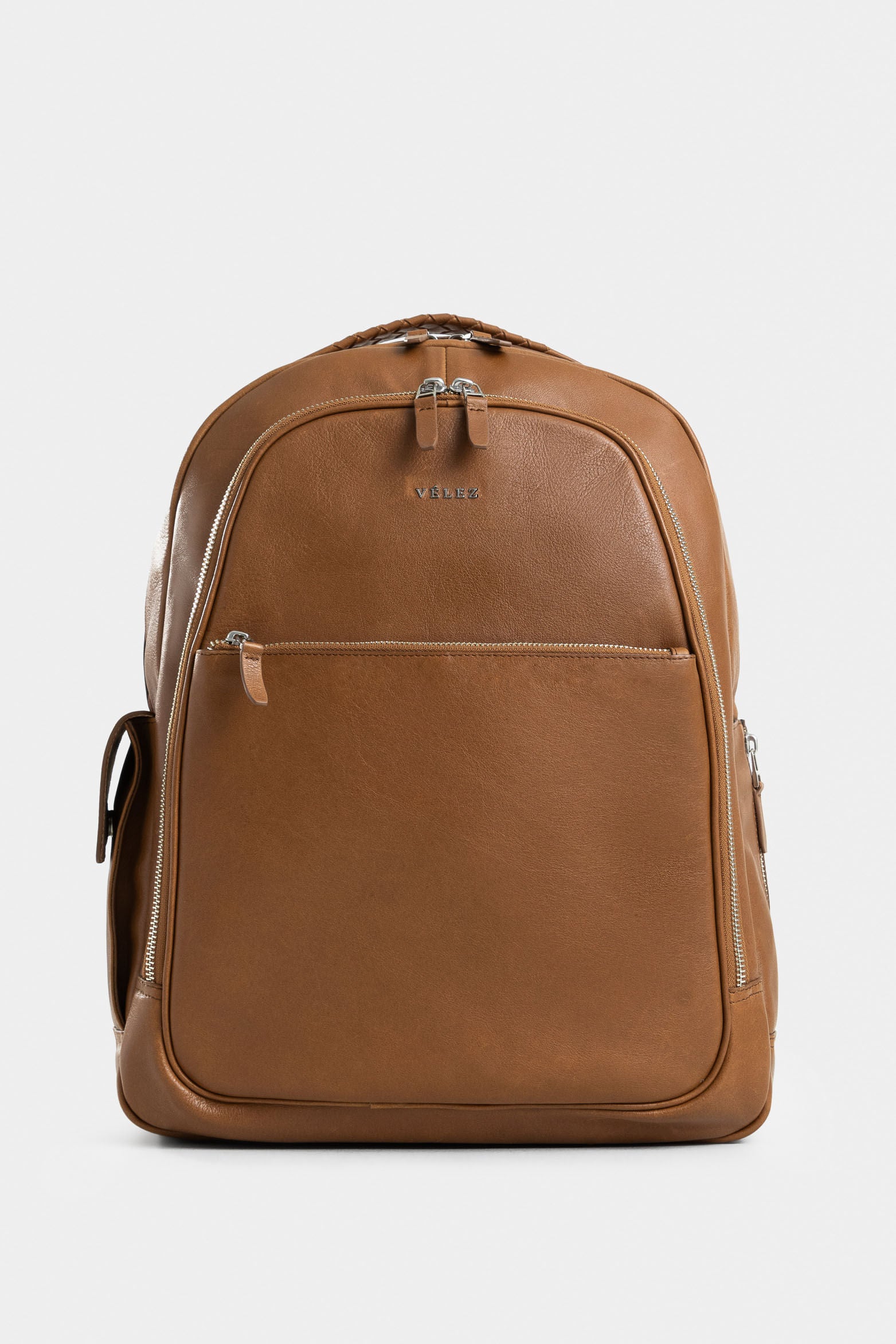 Tropical Escape 2.0 Leather Backpack for Men with Side Pocket – Velez ...