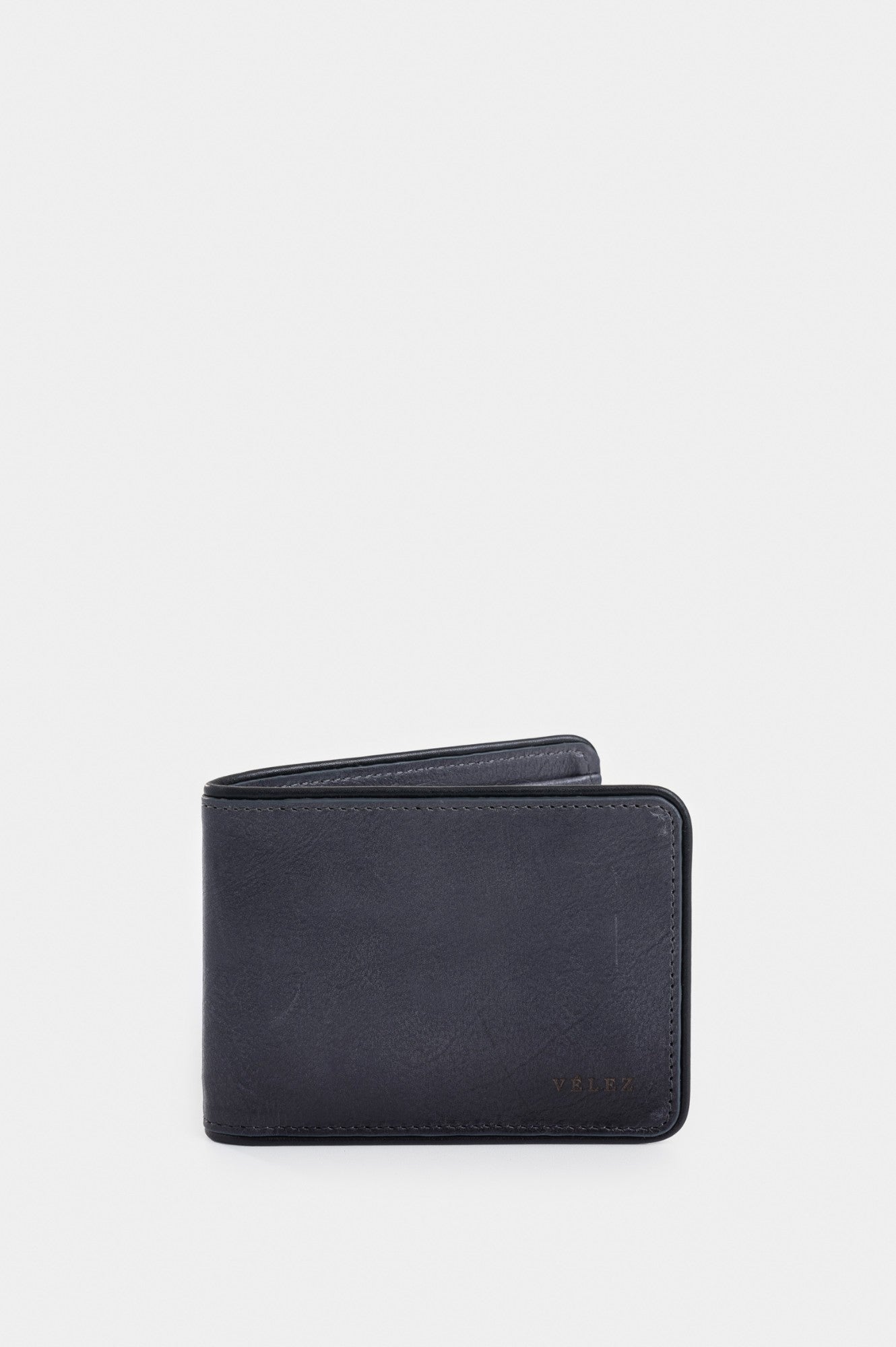 Pegasus leather wallet for men with contrast detail – Velez Artisan