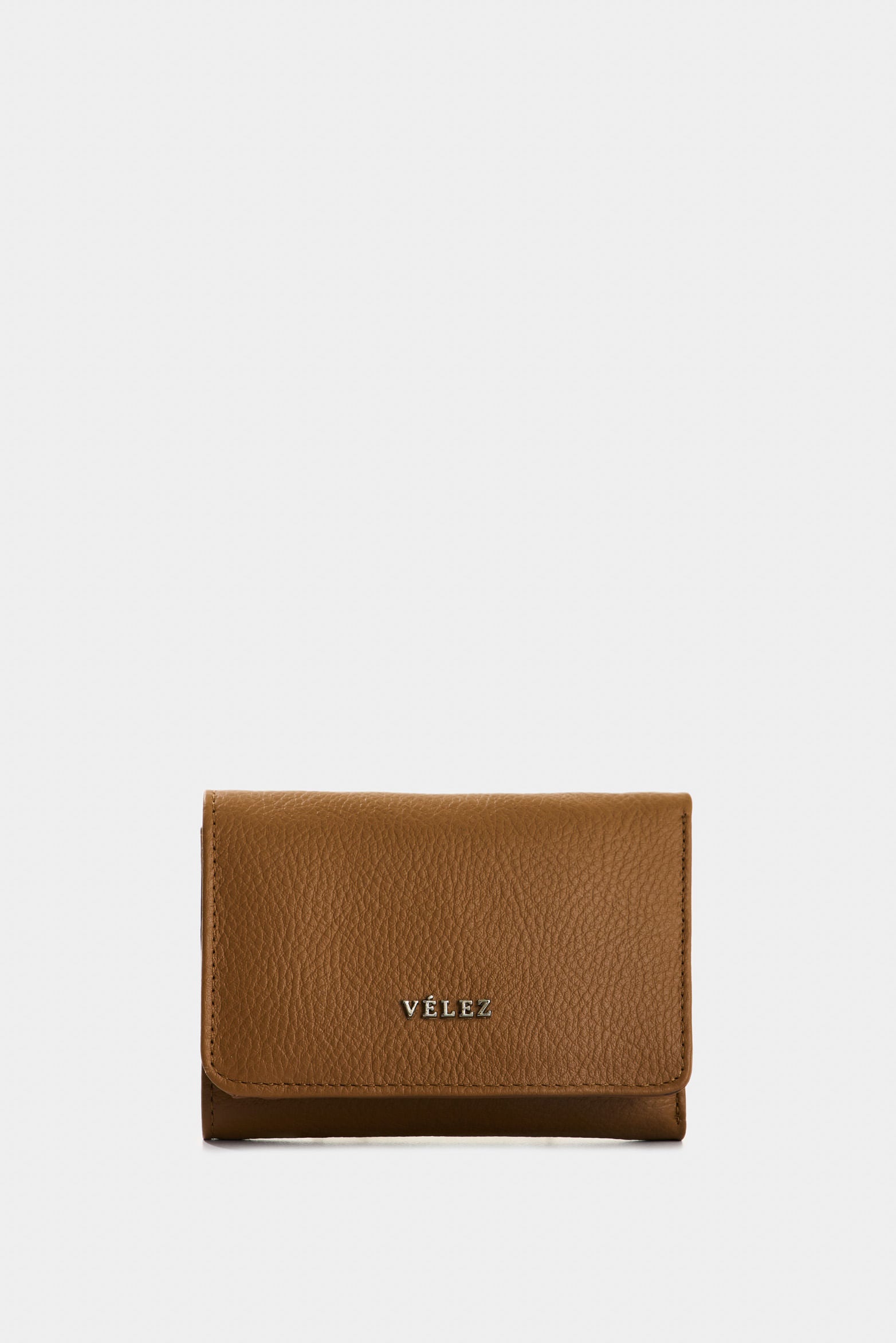 Small leather wallet for women with clasp closure – Velez Artisan