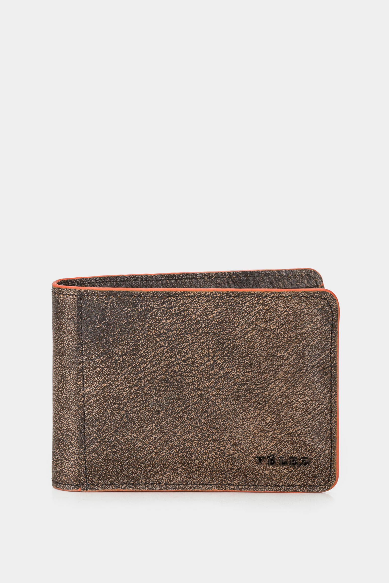 Men’s Leather Trekking Wallet with Handcrafted Finish – Velez Artisan
